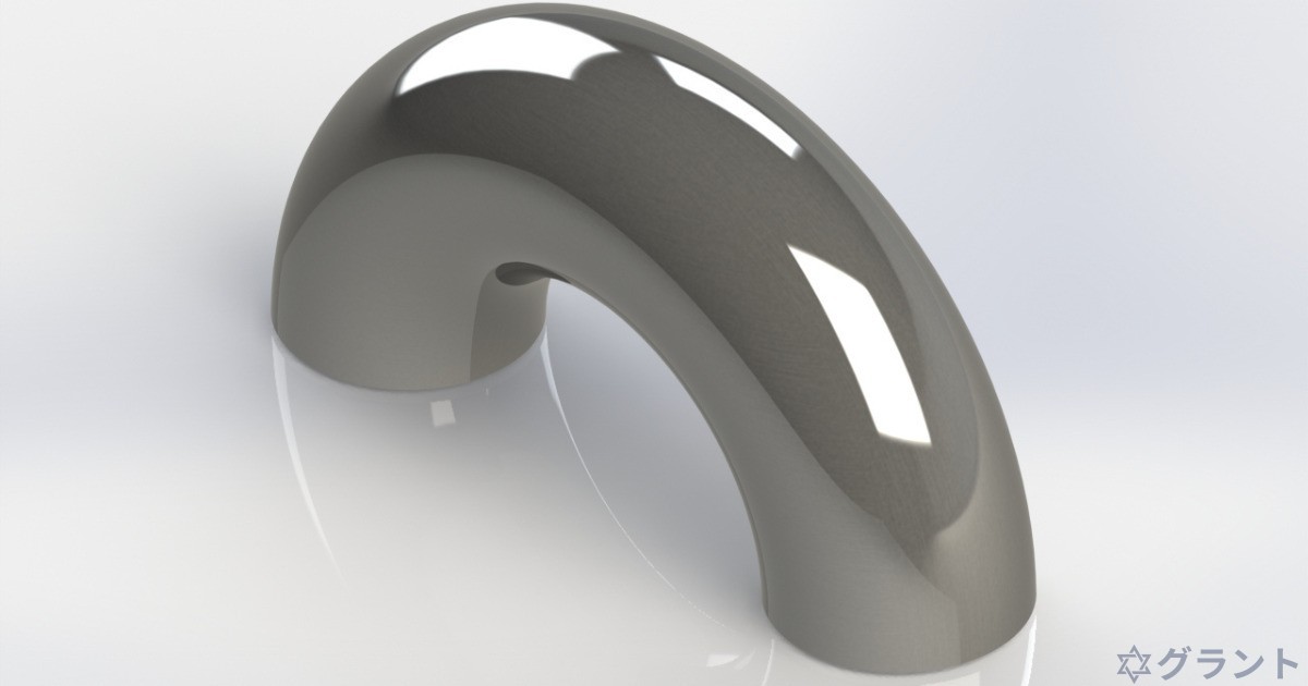 【突合せ溶接式管継手 SGP】CADデータ（2D・3D）｜ダウンロード