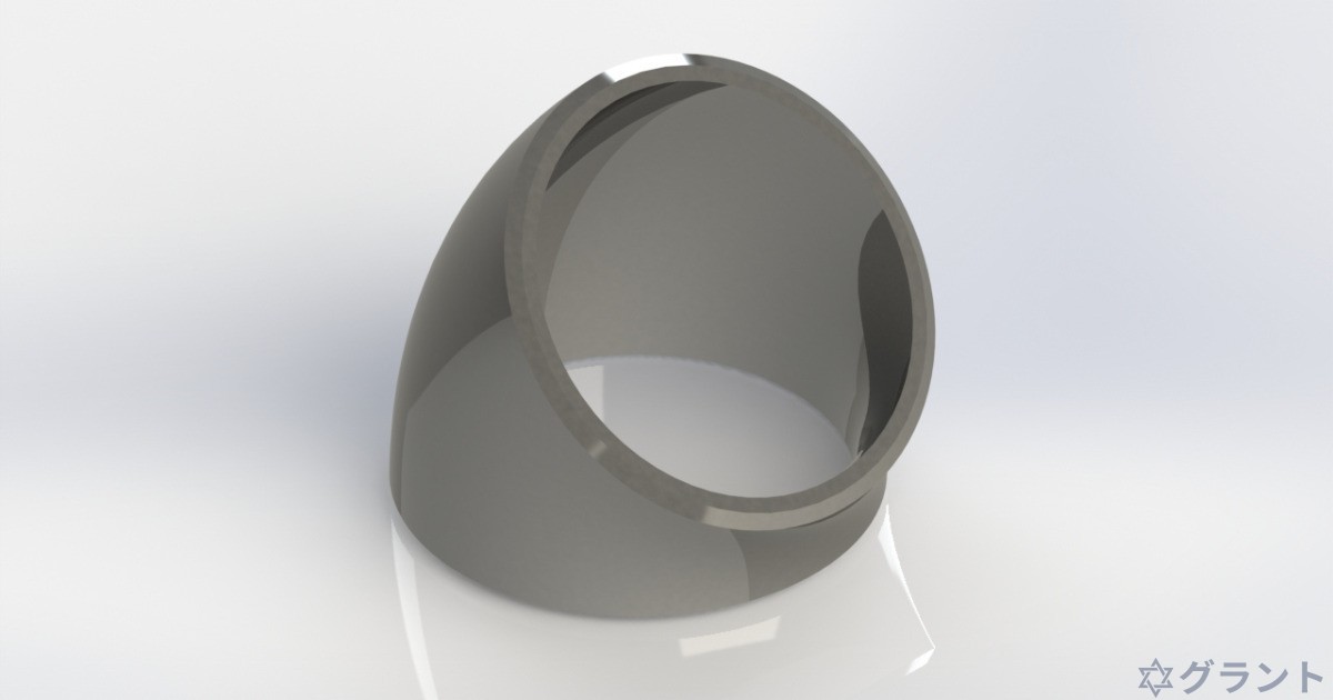 【突合せ溶接式管継手 SGP】CADデータ（2D・3D）｜ダウンロード