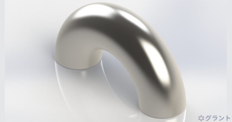 【突合せ溶接式管継手 ステンレス Sch10S】CADデータ（2D・3D）｜ダウンロード