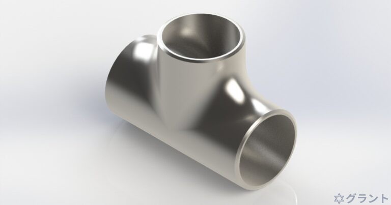 【突合せ溶接式管継手 ステンレス Sch20S】CADデータ（2D・3D）｜ダウンロード